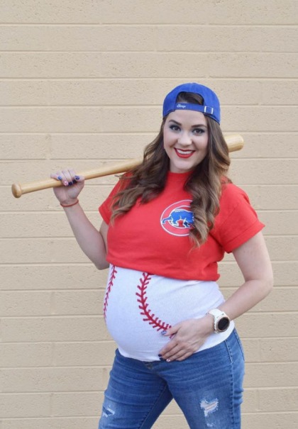 Woman Giving Birth Costume